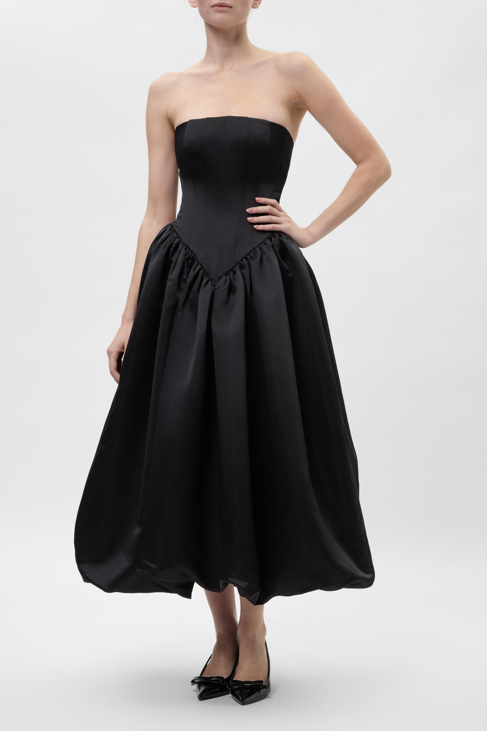 ROSALI TRANSFORMER DRESS IN BLACK